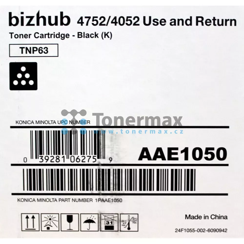 Konica Minolta TNP63, TNP-63, AAE1050, return (toner originální ...